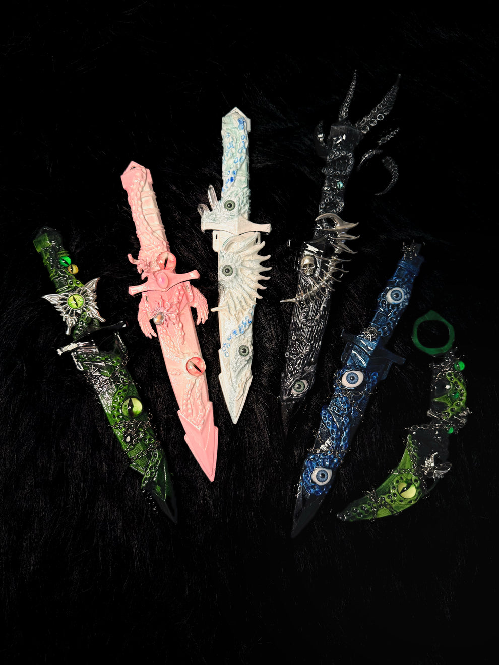 Handmade Dagger - Cthulhu Series🪱 – The shadow's edge