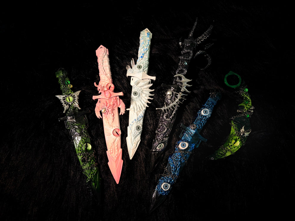 Handmade Dagger - Cthulhu Series🪱 – The shadow's edge
